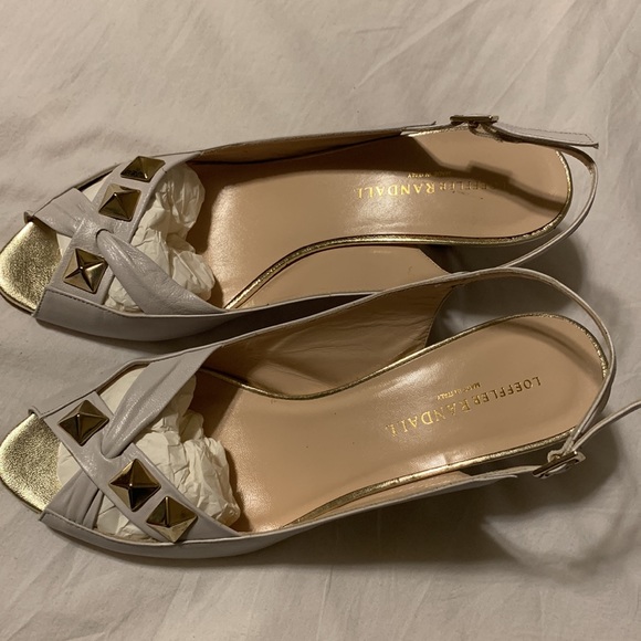 Loeffler Randall | Shoes | Loeffler Randall Eppy Kid Anilux Dove 9 Made ...